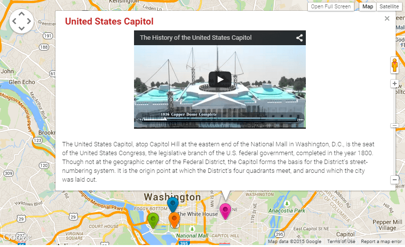 Google Maps Examples | Ultimate WordPress Plugins By Supsystic
