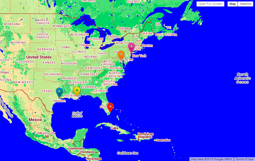 Google Maps Examples | Ultimate WordPress Plugins By Supsystic