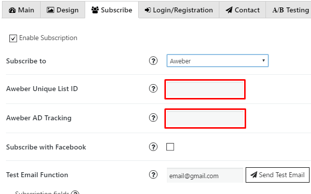 Aweber Integration | Ultimate WordPress Plugins by Supsystic