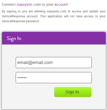 Vertical Response Integration | Ultimate WordPress Plugins by Supsystic