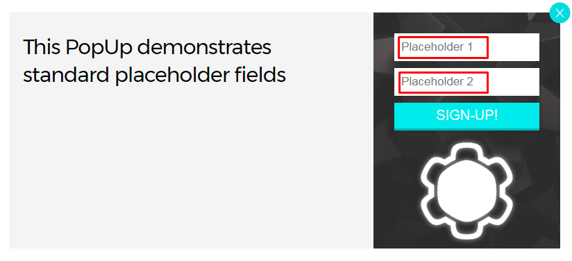 Changing color of PopUp placeholder fields | Ultimate WordPress Plugins ... Changing color of PopUp placeholder fields | Ultimate WordPress Plugins ...