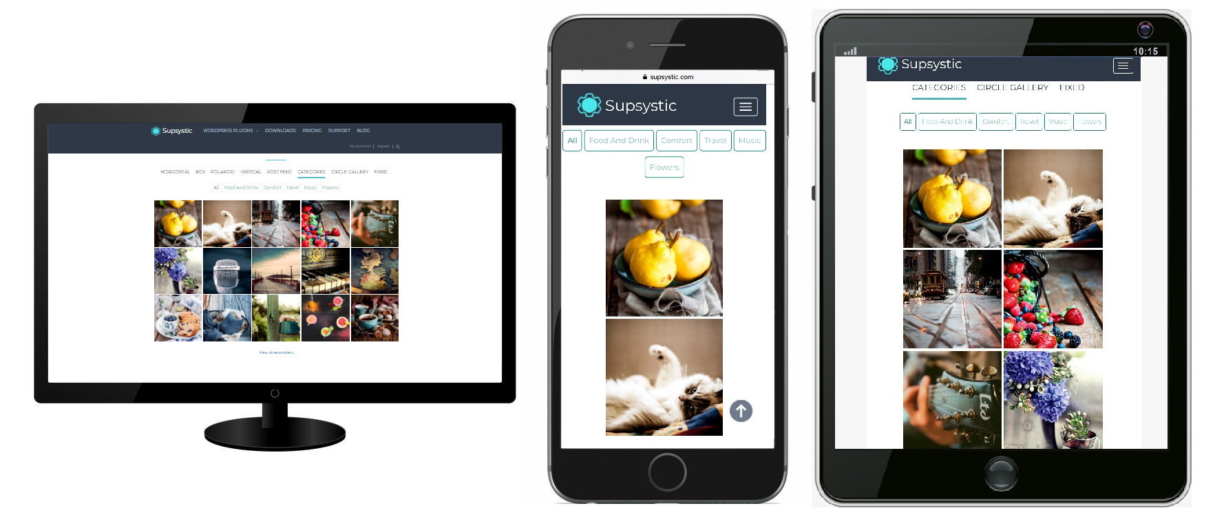 Fully Responsive | Features | Supsystic WP Plugins
